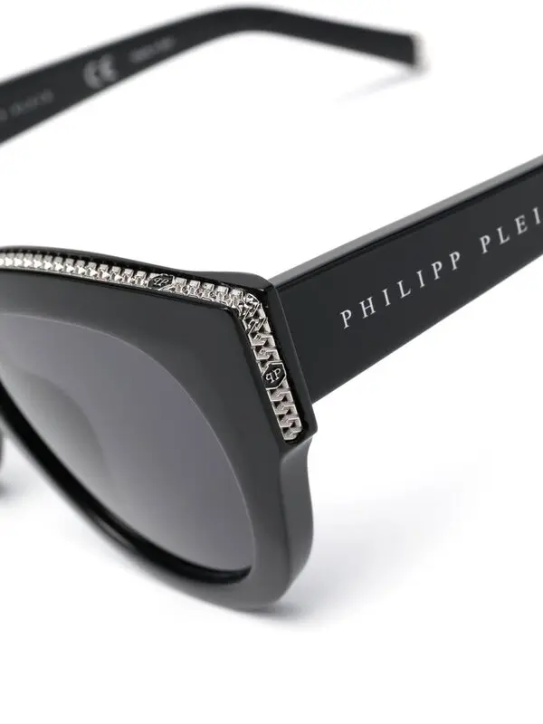 Philipp Plein Cat-eye Frame Sunglasses
