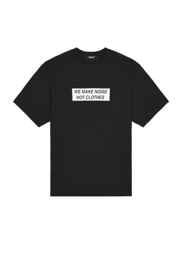 UNDERCOVERISM We Make Noise Tee - Black