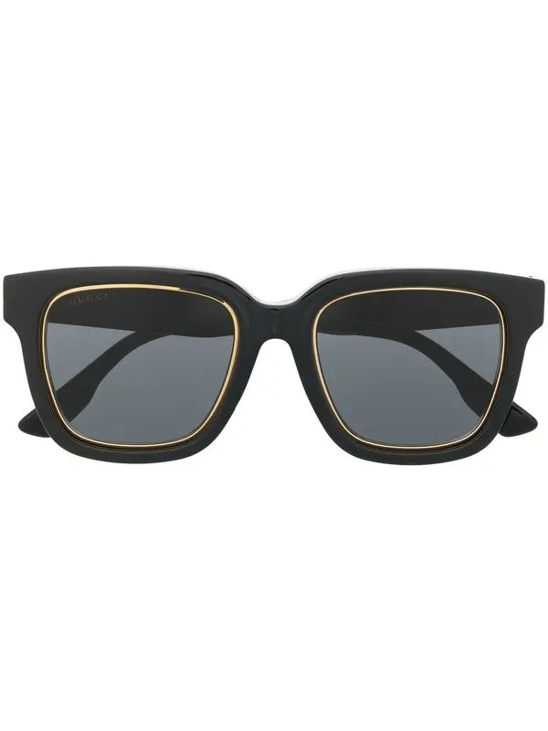 Gucci Square Tinted Sunglasses