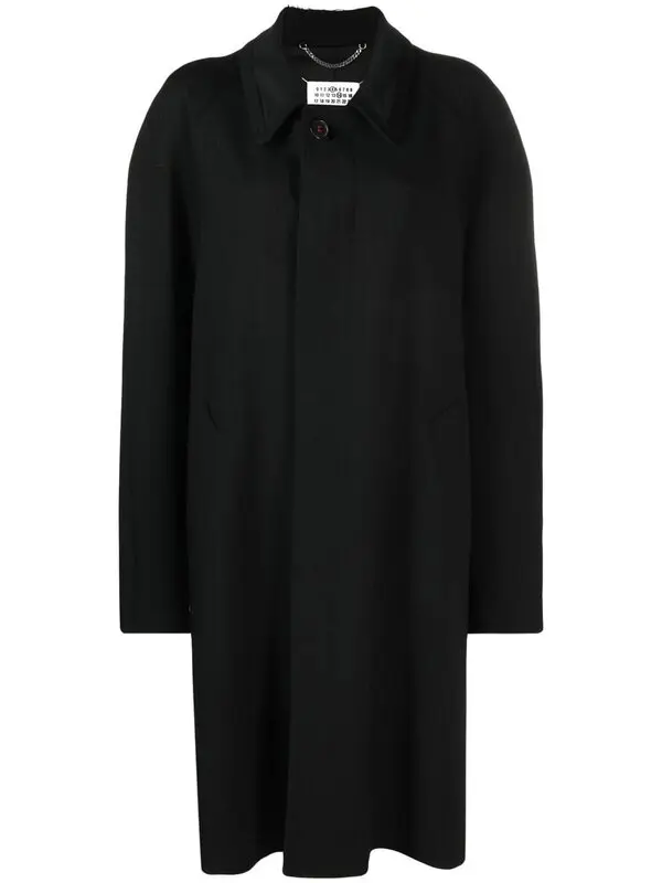 MAISON MARGIELA Single-breasted Coat - Black