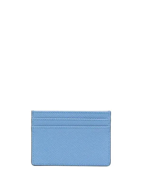 Smythson Logo-embossed Leather Cardholder