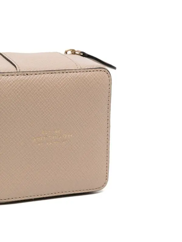 Smythson Logo-stamp Zip Box