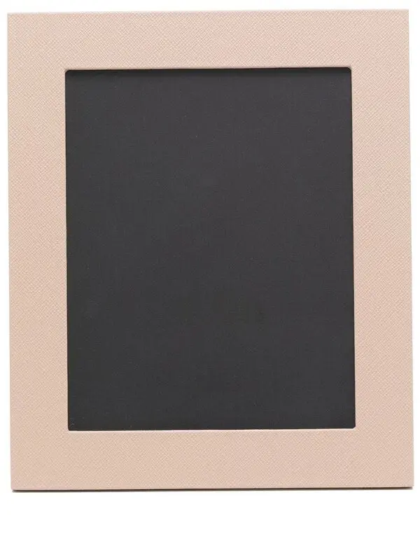 Smythson Leather-trim Photo Frame - Neutrals