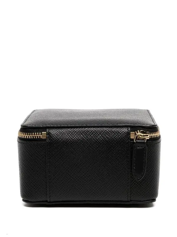 Smythson Logo-stamp Zip Box