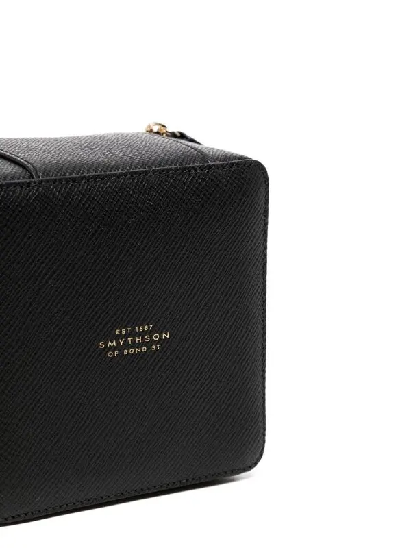 Smythson Logo-stamp Zip Box