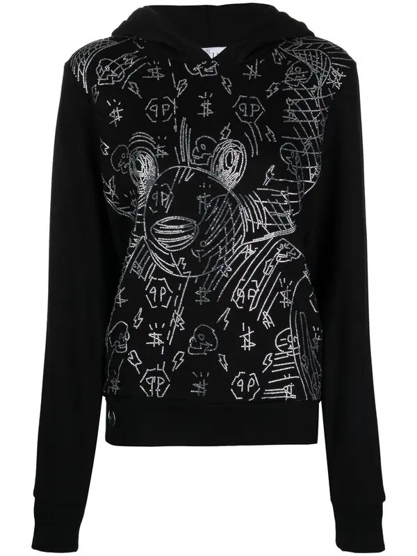 Philipp Plein Sequin-embellished Hoodie
