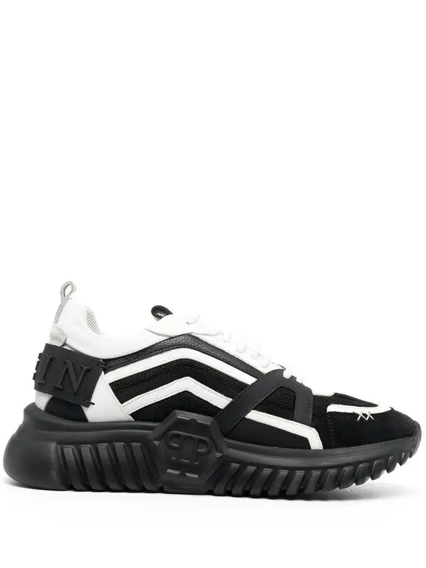 Philipp Plein Runner Low-top Sneakers - Black