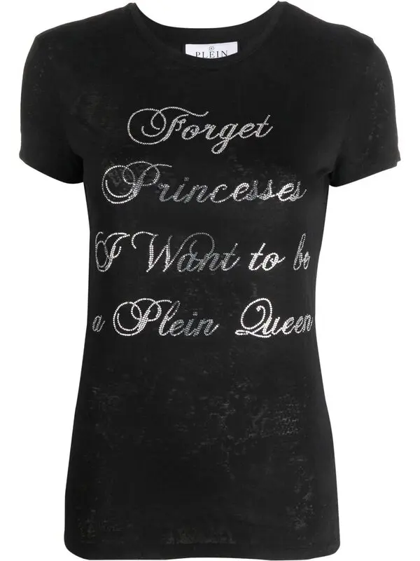 Philipp Plein Crystal-embellished T-shirt