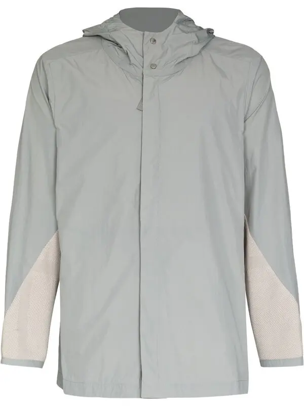 BYBORRE Panelled Hooded Windbreaker
