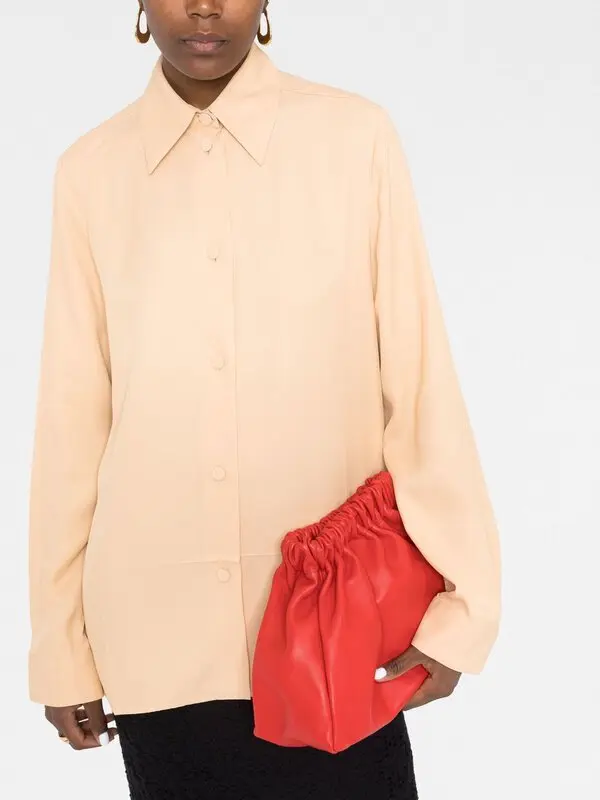 JIL SANDER Classic Collar Buttoned Blouse