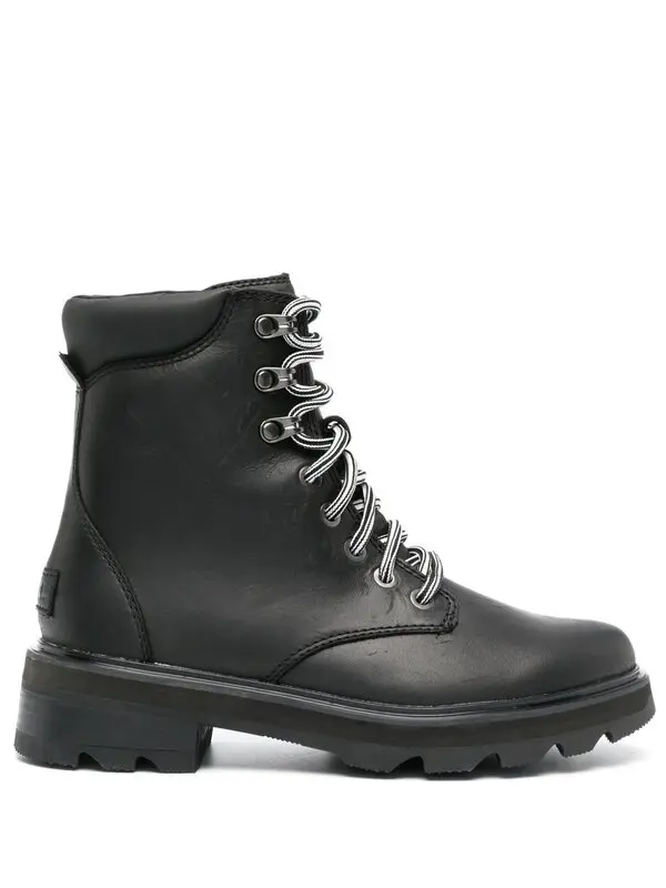 Sorel Lennox Leather Ankle Boots