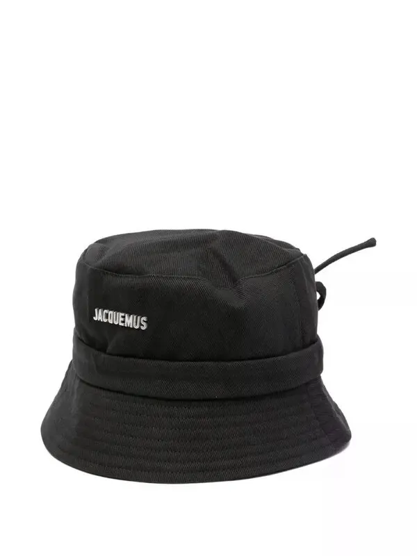 Jacquemus Le Bob Gadjo Bucket Hat - Black