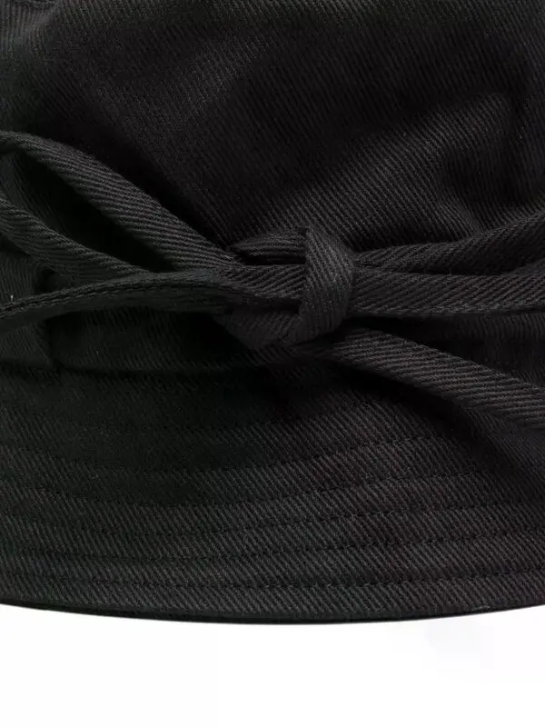 Jacquemus Le Bob Gadjo Bucket Hat - Black