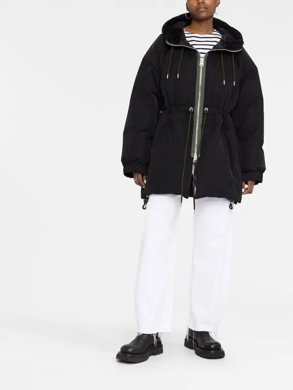 Sacai Drawstring Hooded Parka