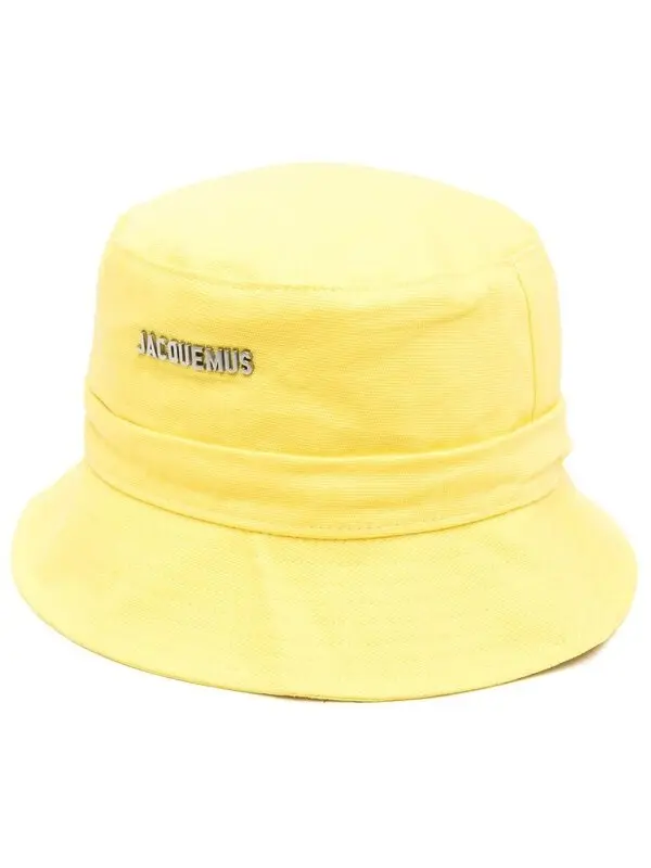 Jacquemus Le Bob Gadjo Bucket Hat - Yellow