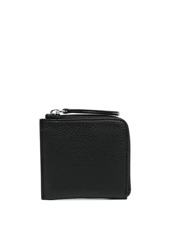 MAISON MARGIELA Four-stitch Zip-around Wallet - Black