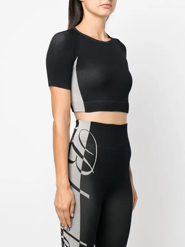 Rhude Logo-print Cropped T-shirt