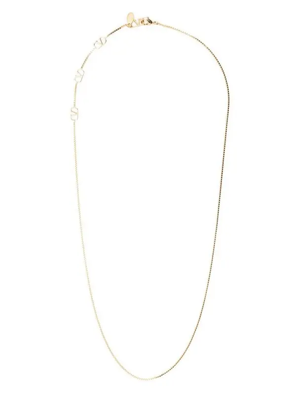 Valentino Garavani Vlogo Chain-link Necklace - Gold