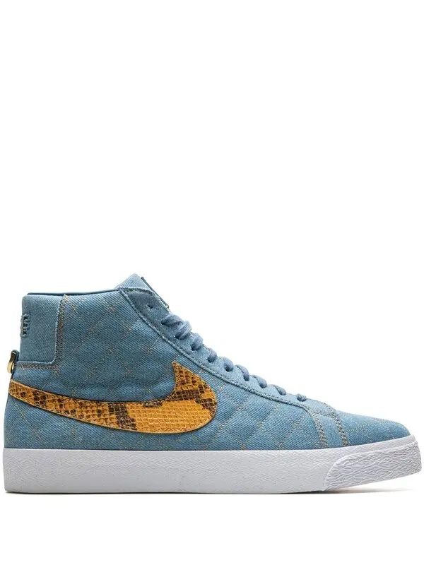 Nike X Supreme Sb Blazer Sneakers - Blue