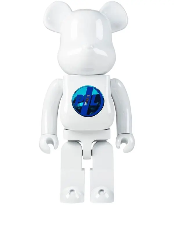 MEDICOM TOY X Public Image Limited Chrome Be@rbrick 1000% Figure - White