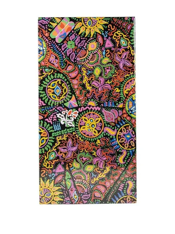 MEDICOM TOY Psychedelic Paisley Be@rbrick 1000% Figure - Black