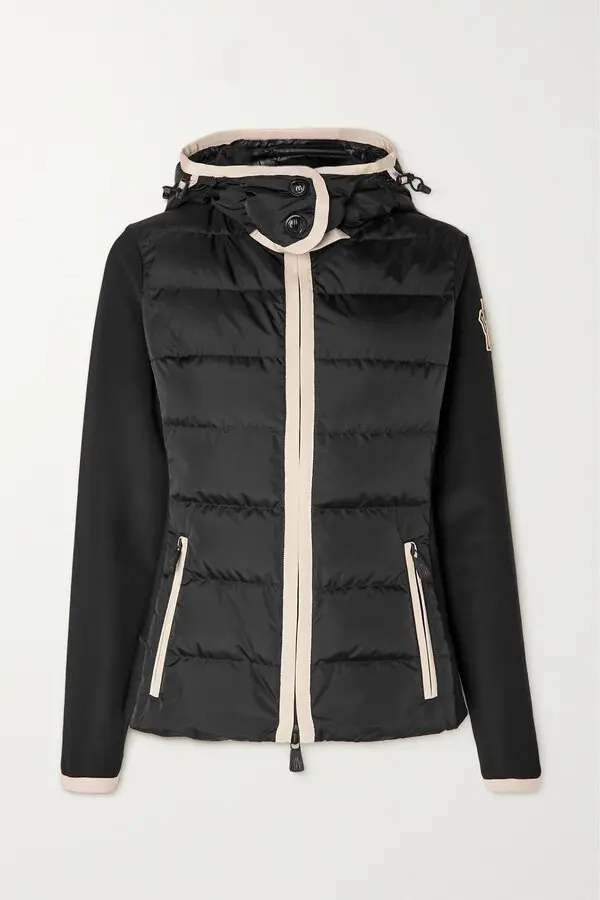 Moncler Hooded Paneled Jacket