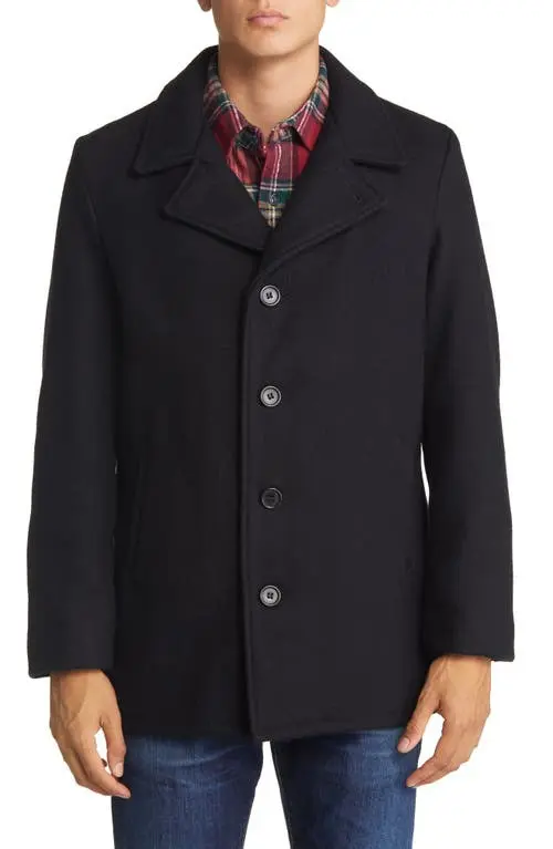 SCHOTT Wool Blend Car Coat