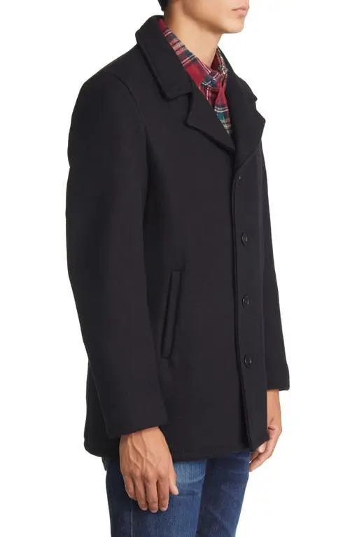SCHOTT Wool Blend Car Coat