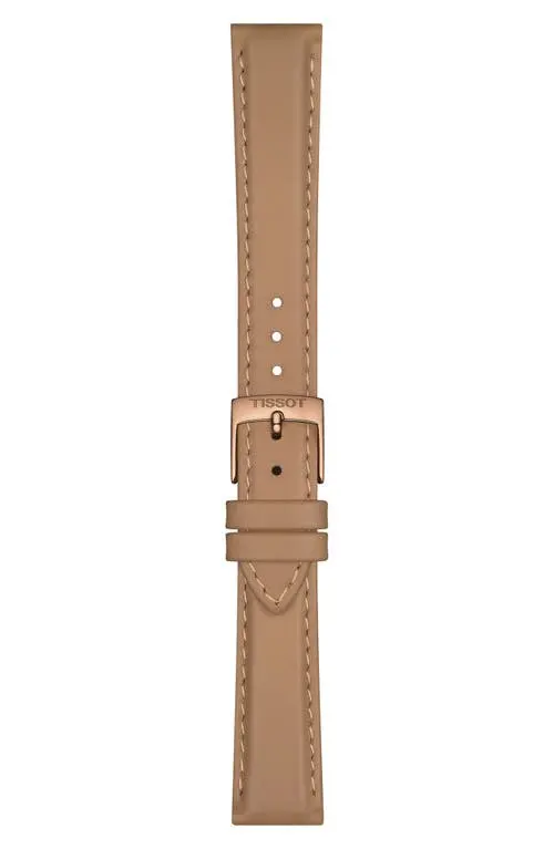 TISSOT Everytime Leather Strap Watch