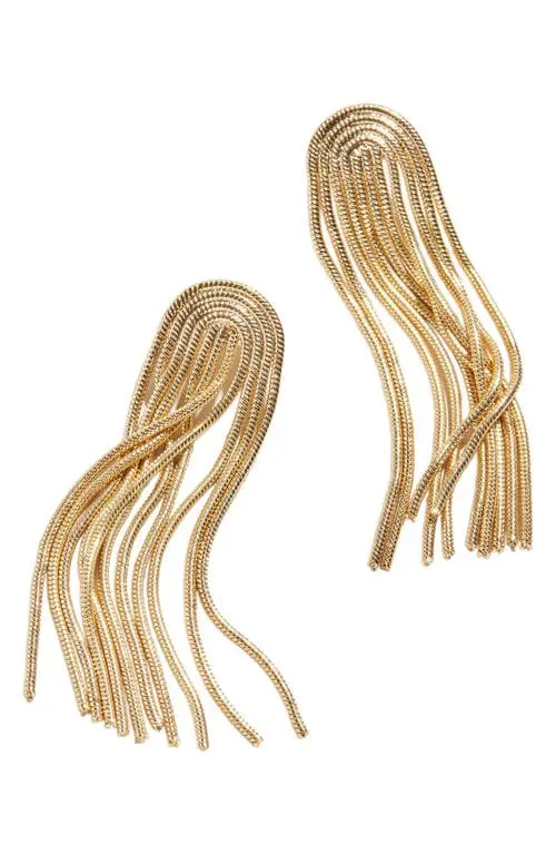 Baublebar Amy Tassel Drop Earrings - Gold