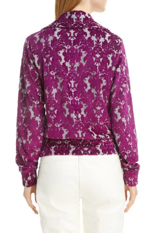 Dries Van Noten Hatvasa Wallpaper Jacquard Sweater