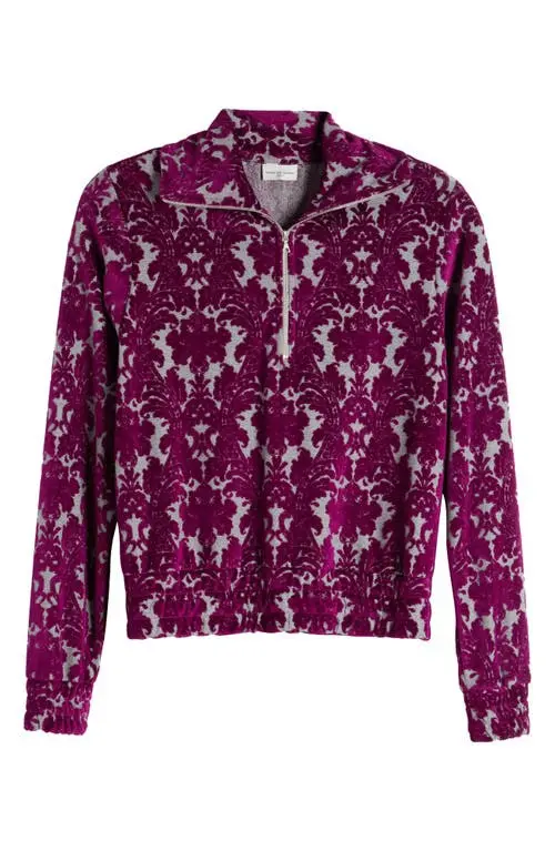 Dries Van Noten Hatvasa Wallpaper Jacquard Sweater