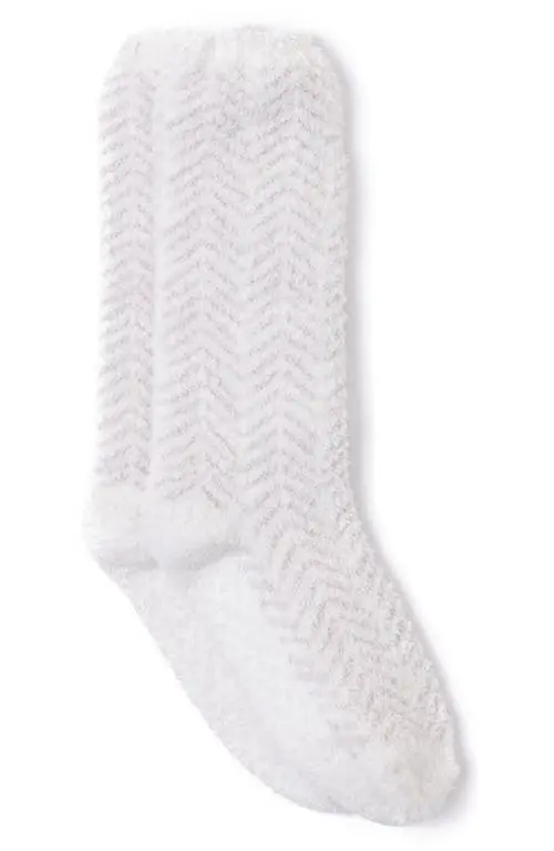Barefoot Dreams Cozychic™ Herringbone Gripper Crew Socks
