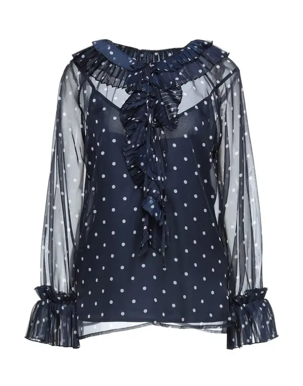 P.a.r.o.s.h Bow Blouse - Blue