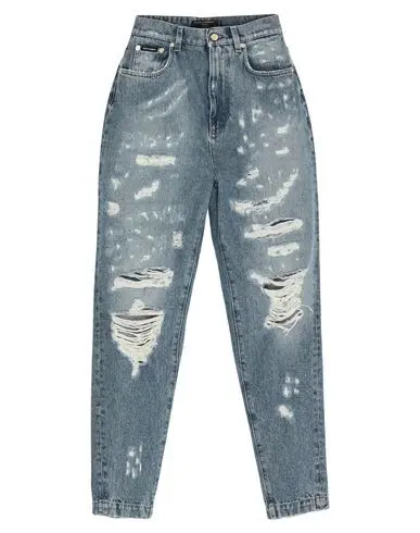 Dolce & Gabbana Tapered Embellished Jeans