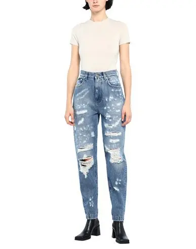 Dolce & Gabbana Tapered Embellished Jeans