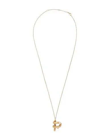 Chloé Necklace Brass, Mineral Glass