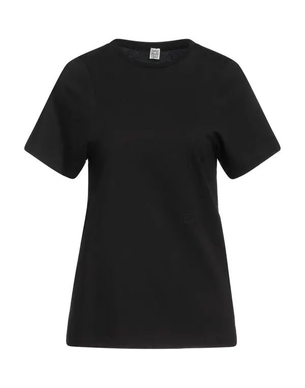 TOTEME Organic Cotton T-shirt - Black