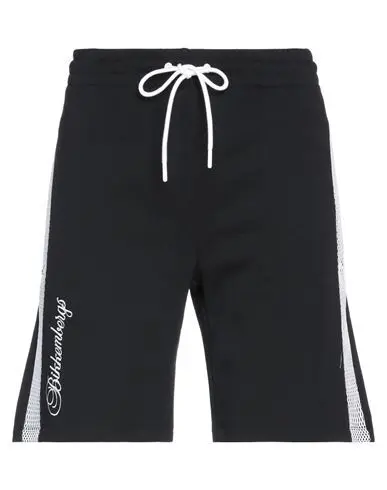 BIKKEMBERGS Cotton French Terry Shorts - Black