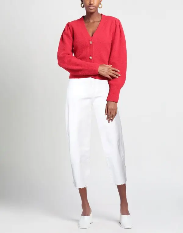 AVANTGAR DENIM BY EUROPEAN CULTURE Avantgar Denim High Waisted Tapered Leg Gabardine Pants