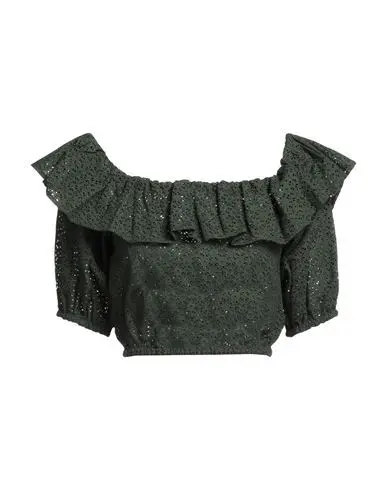 P.a.r.o.s.h Broderie Anglaise Off-the-shoulder Top