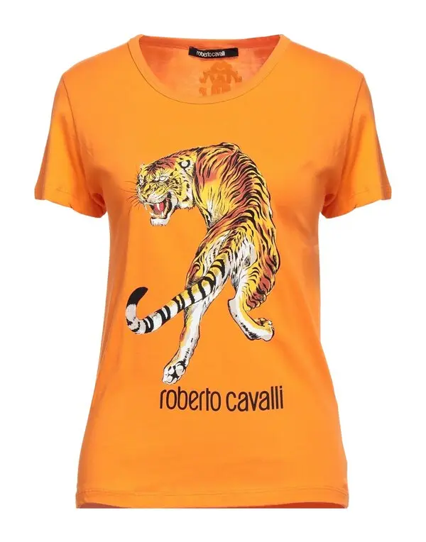 Roberto Cavalli Printed T-shirt - Orange