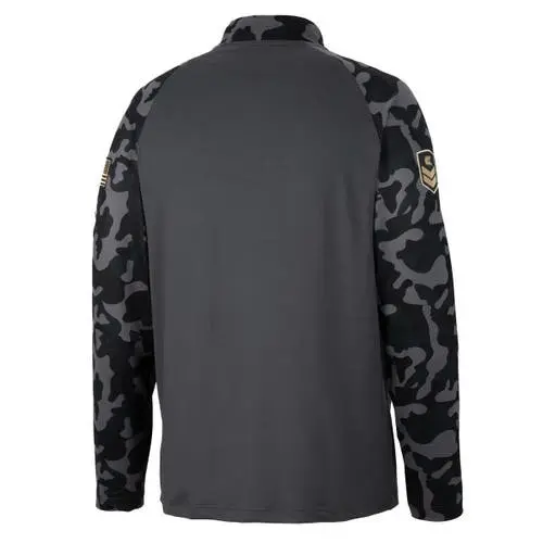 COLOSSEUM Nebraska Huskers Oht Military Appreciation Raglan Quarter-zip Jacket