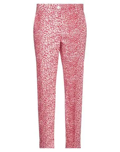 P.a.r.o.s.h Leopard-print Tapered Pants - Red