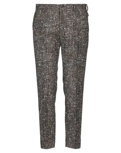 Dolce & Gabbana Tartan Wool Blend Chinos - Beige