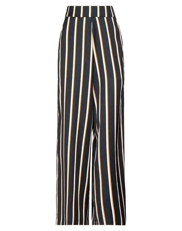 MARC ELLIS Striped Wide-leg Pants