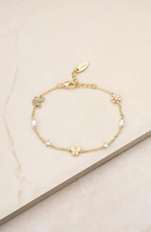 Ettika Butterfly Station Bracelet