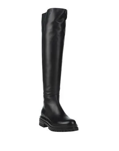 GIANVITO ROSSI Leather Over-the-knee Boots - Black