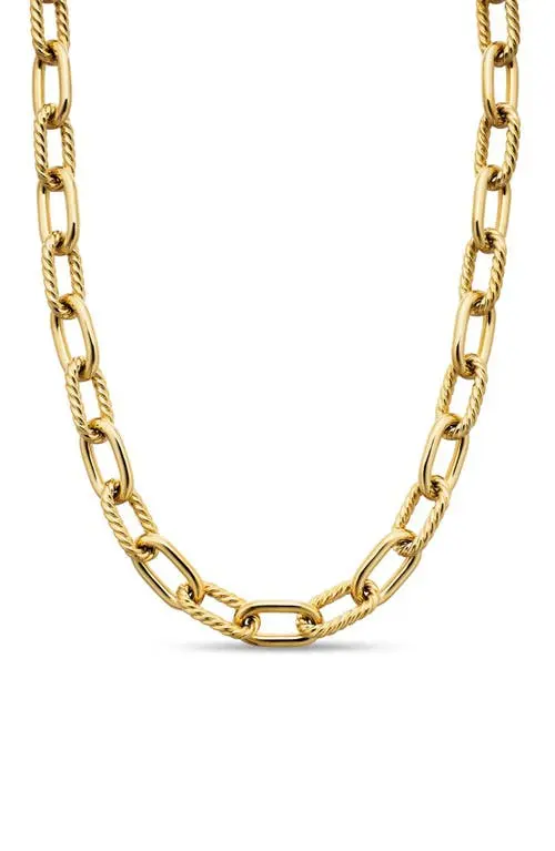 David Yurman Dy Madison® Chain Necklace - Yellow Gold