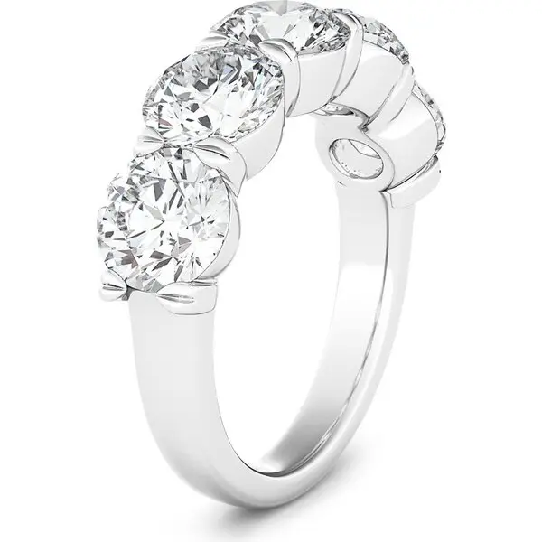 HAUTECARAT 5-stone Lab Created Diamond Ring - White Gold